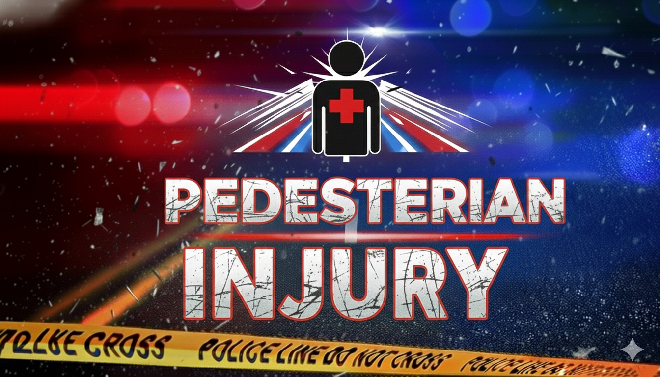 Pedestrian James Gilbert Seriously Injured in Fayetteville AR